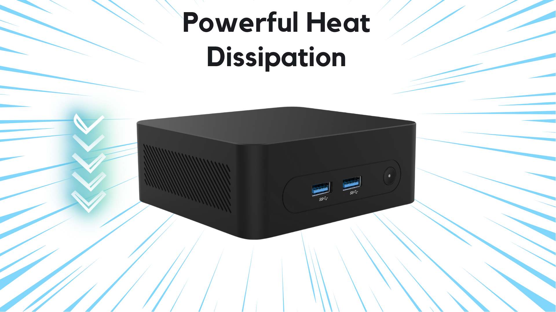 Pulse by SkullSaints Mini PC – Intel Celeron 5205U Dual M.2 SSD Slots 2 ...