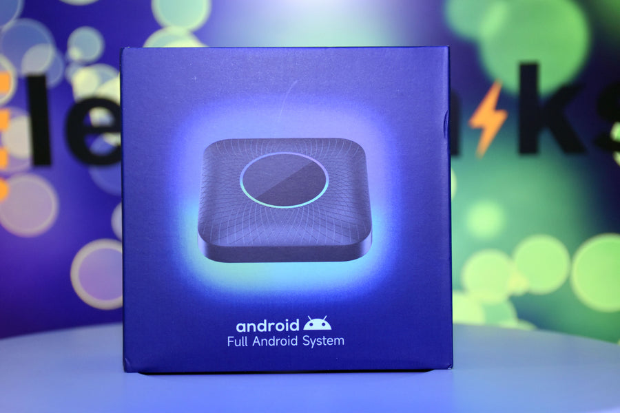 TechAdro CarPlay AI Box Android 13.0 - Supports Wired CarPlay and ...