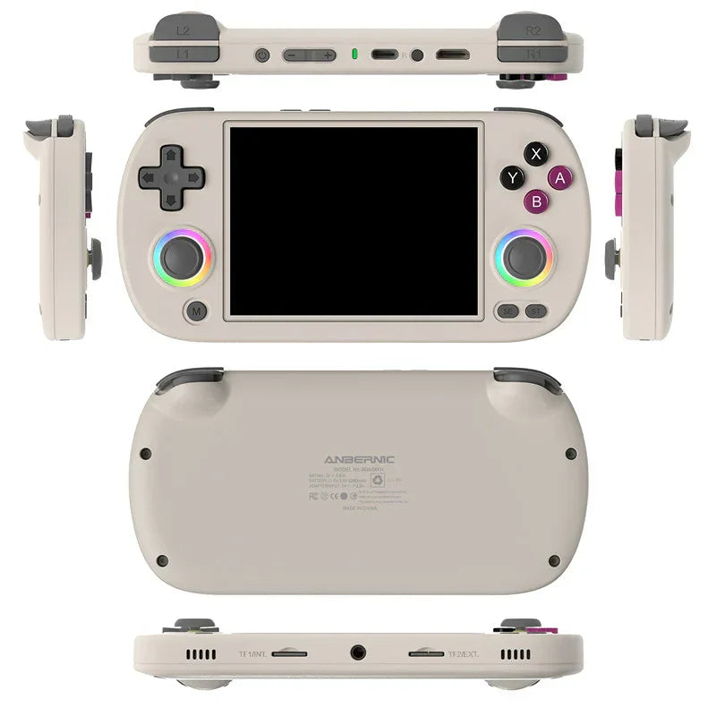 ANBERNIC RG40XX H 4-Inch 3200mAh 64GB Linux 64-bit RGB Retro Handheld ...